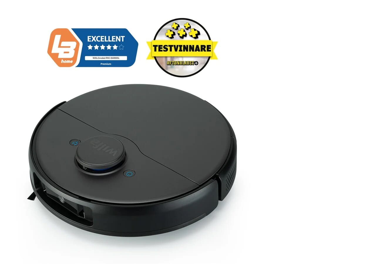WILFA ROBOT STØVSUGER RVC-D4000SL - Norheimsund Elektro AS